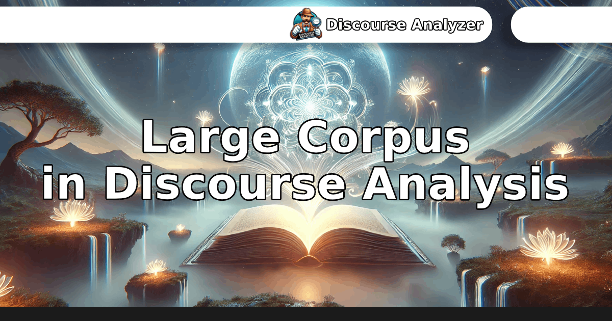 Large Corpus In Discourse Analysis Interactive Article Discourse