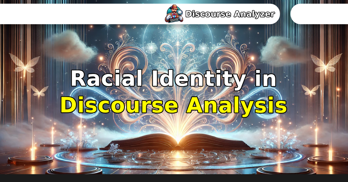 Racial Identity in Discourse Analysis [Interactive Article] - Discourse Analyzer AI Toolkit
