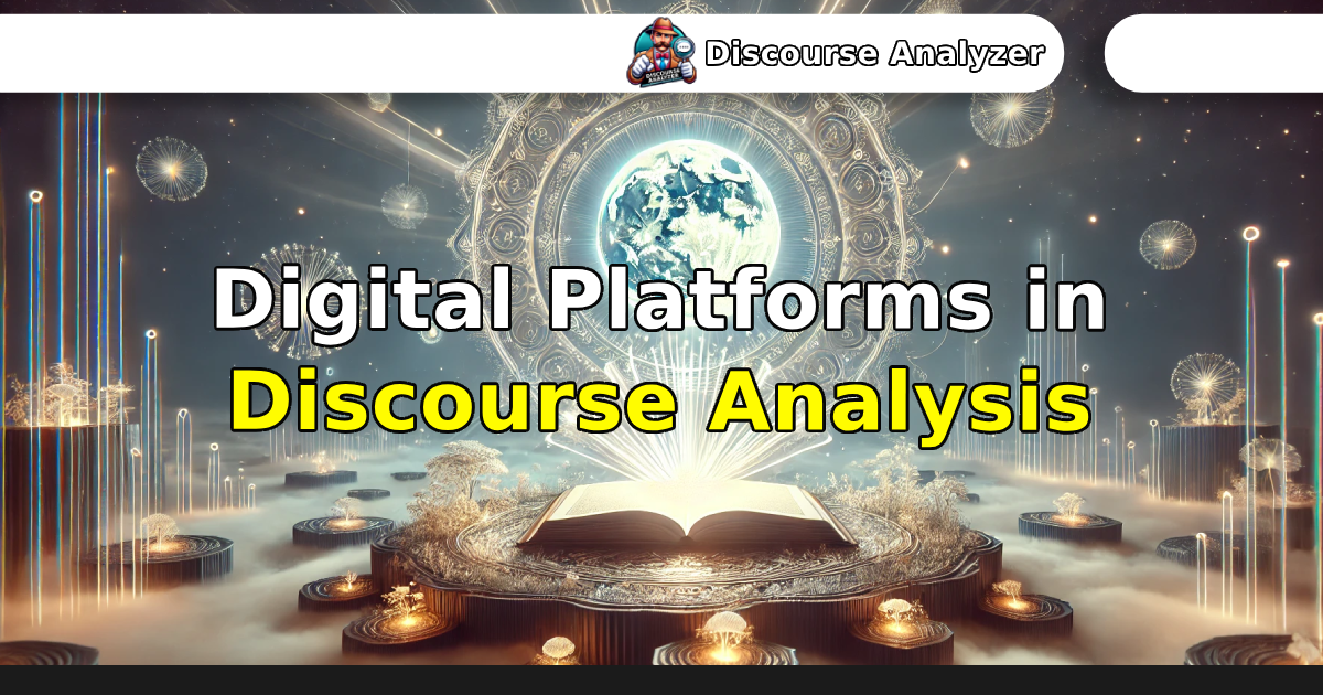Digital Platforms In Discourse Analysis Interactive Article