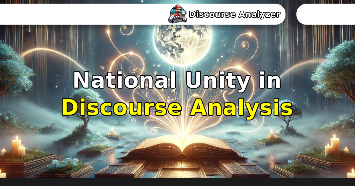 National Unity in Discourse Analysis [Interactive Article] - Discourse ...