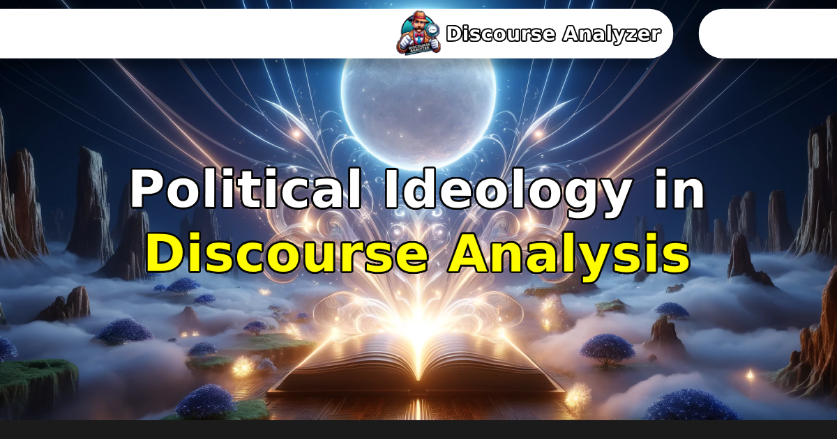 Political Ideology in Discourse Analysis [Interactive Article] - Discourse Analyzer AI Toolkit
